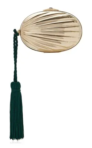 Juju Vera Petra Tassel 18k-plated Clutch