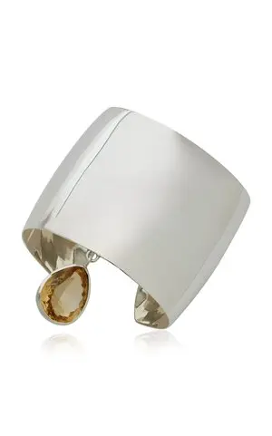 Juju Vera Mabel Sterling Citrine Cuff