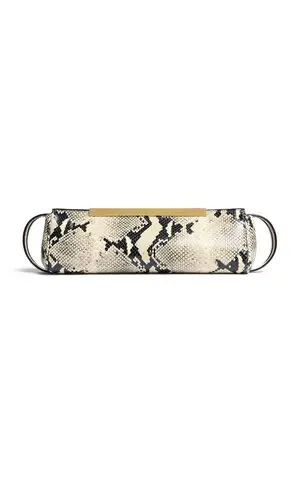Khaite Donna -effect Leather Clutch - Python