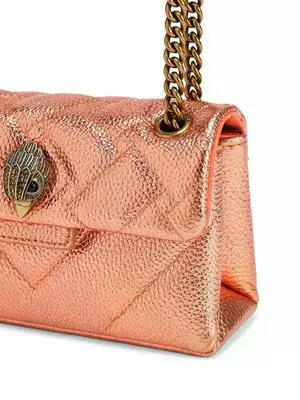 Kurt Geiger Kensington Shoulder Bag With Eagle Motif - Orange