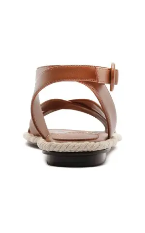 ALEXANDRE BIRMAN Elle Leather Sandals