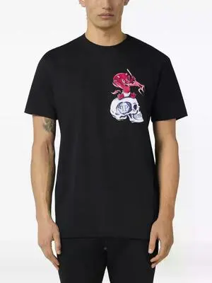 Philipp Plein Printed Round-neck T-shirt