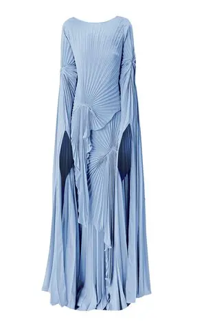 GEORGIA HARDINGE Waterfall Georgette Maxi Dress
