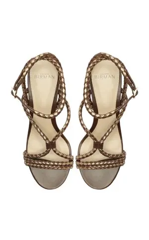 ALEXANDRE BIRMAN Elba Leather Sandals