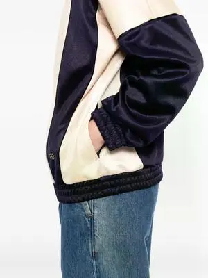 Valentino Garavani Logo-patched Zip-up Sweatshirt