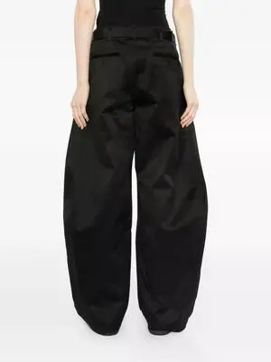 Sacai Belted Cotton Trousers