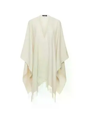 Alonpi Fringe Cape - Neutrals