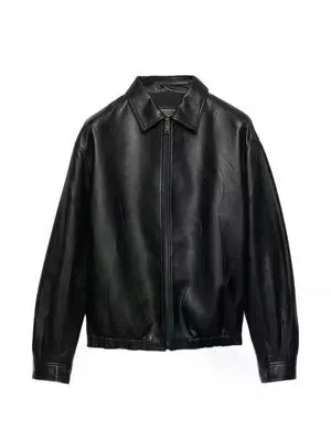 Prada Nappa Leather Jacket - Black