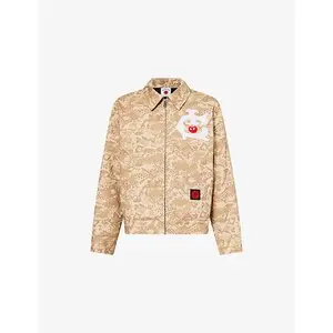 ICECREAM Quilted Cotton Work Jacket - Light Brown