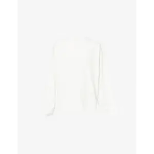 ENTIRE STUDIOS Long-sleeve Relaxed Cotton-jersey T-shirt - White