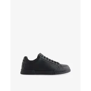 Dolce & Gabbana Portofino 2.0 Clean Leather Low-top Trainers - Black