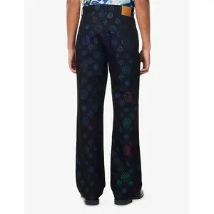 Casablanca Heatmap Straight-leg Denim Jeans
