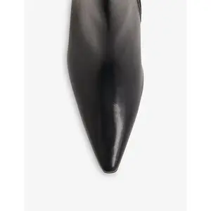 Whistles Pointed-toe Leather Heeled Ankle Boots