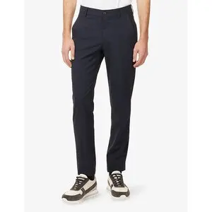 Eleventy Flat Front Wool Chino Trousers