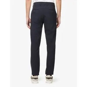 Eleventy Flat Front Wool Chino Trousers