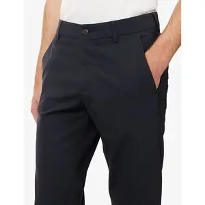 Eleventy Flat Front Wool Chino Trousers