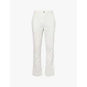 Gant Regular-fit Straight-leg Cotton Chino Trousers - Sand