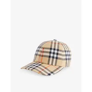 Burberry Classic Checked Cotton Cap