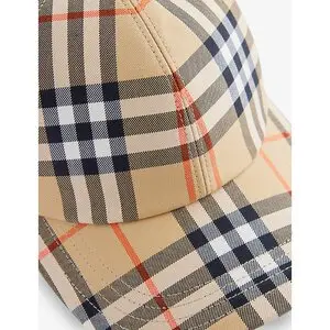 Burberry Classic Checked Cotton Cap