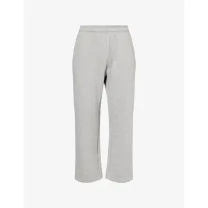 ENTIRE STUDIOS Straight-leg Cotton-jersey Jogging Bottoms - Grey Marle
