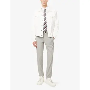 Eleventy Flat Front Wool Chino Trousers