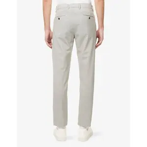 Eleventy Flat Front Wool Chino Trousers