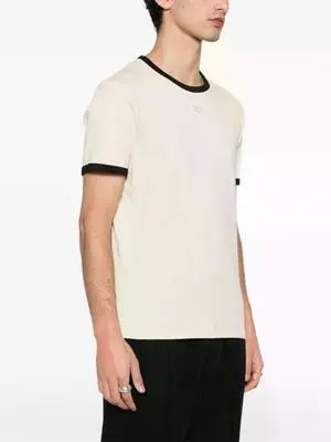 Sandro Contrast-trim T-shirt