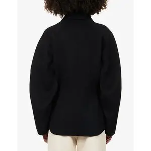 ROHE FRAMES Sculptural Double-faced Wool Jacket