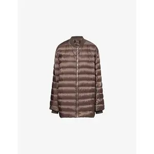 RICK OWENS X MONCLER Moncler X Rick Owens Padded Shell-down Flight Parka Jacket - Dark Dust