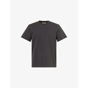 ENTIRE STUDIOS Standard Cotton-jersey T-shirt - Washed Black