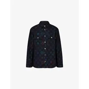 Casablanca Heatmap Denim Shirt