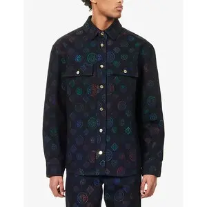 Casablanca Heatmap Denim Shirt