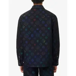 Casablanca Heatmap Denim Shirt