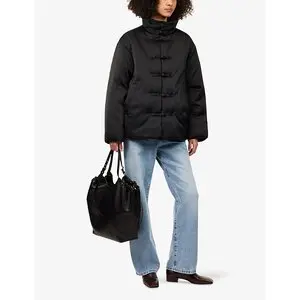 ROHE FRAMES High-neck Padded Woven Jacket