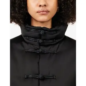ROHE FRAMES High-neck Padded Woven Jacket