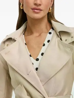 MORGAN Belted Hooded Coat
