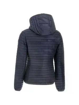 SAVE THE DUCK Quilted Hooded Jacket - Blue