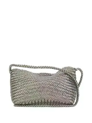 Dragon Diffusion Corsina Interwoven Shoulder Bag - Grey