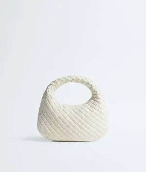 Bottega Veneta Baby Veneta Alabaster