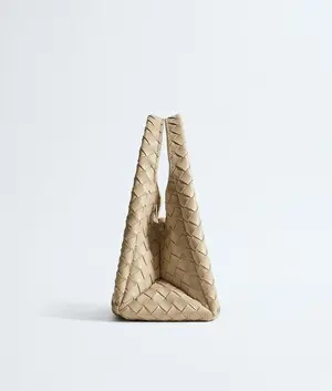 Bottega Veneta Small Campana - Ecru
