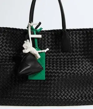 Bottega Veneta Nappa Leather Cat Charm