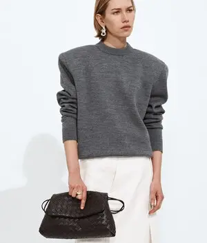 Bottega Veneta Intrecciato Leather Pouch