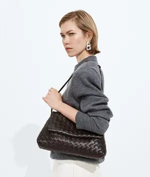 Bottega Veneta Intrecciato Leather Pouch