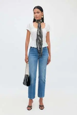 Rixo Sandi Top - White