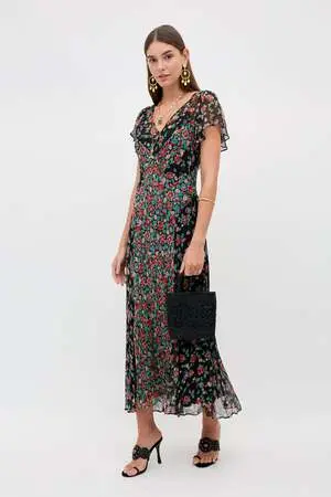 Rixo Jeannie Bexley Floral Dress
