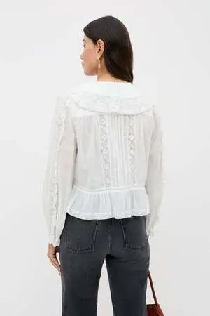 Rixo Maribelle Lace Top