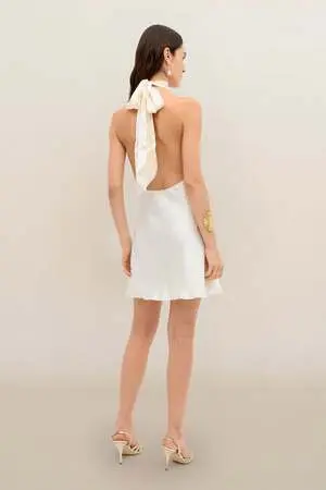 Rixo Capucine Silk-satin Dress