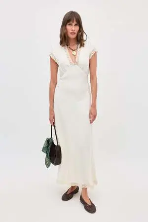 Rixo Clarice Regular Midi Dress