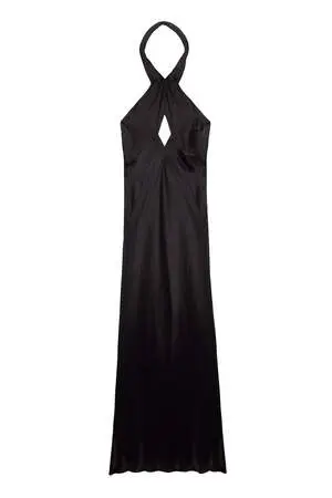 Rixo Dune Silk Midi Dress Regular