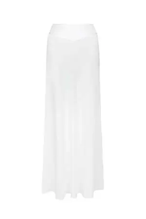 Rixo Joan Silk Midi Skirt Regular